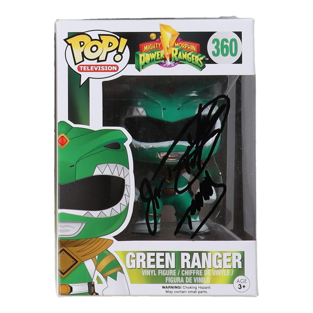 Jason David Frank Signed "Mighty Morphin Power Rangers" #360 Green ...