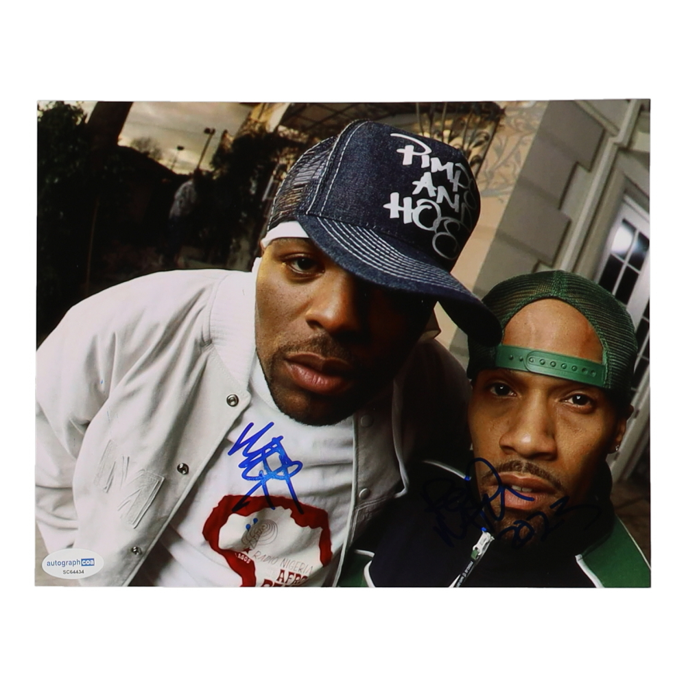 Method Man & Redman Signed "Wu-Tang Clan" 8x10 Photo Inscribed "2023 ...