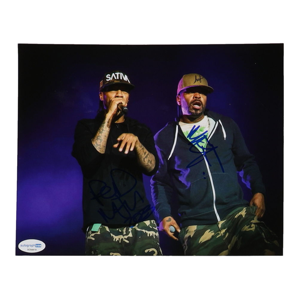 Method Man & Redman Signed "Wu-Tang Clan" 8x10 Photo Inscribed "2023 ...