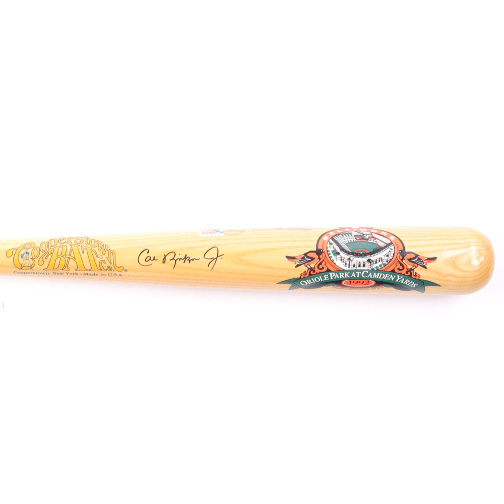 Cal Ripken Jr. Signed LE Cooperstown Bat Co. Commemorative Baseball Bat ...