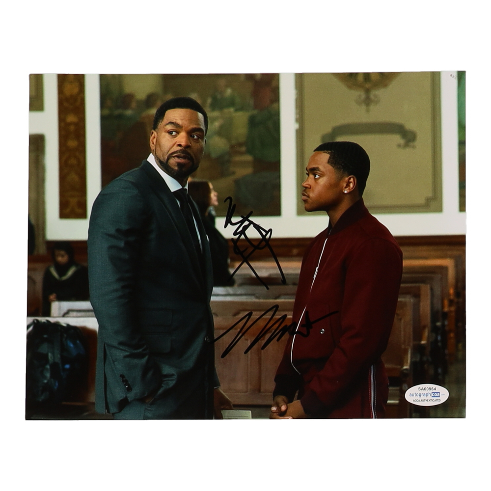 Method Man & Michael Rainey Jr. Signed "Power Book II: Ghost" 8x10 ...