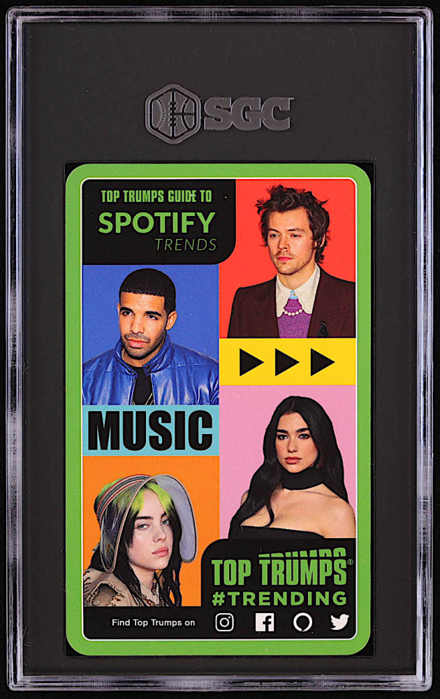 Doja Cat 2022 Top Trumps Guide to Spotify Trends #NNO (SGC 10 ...