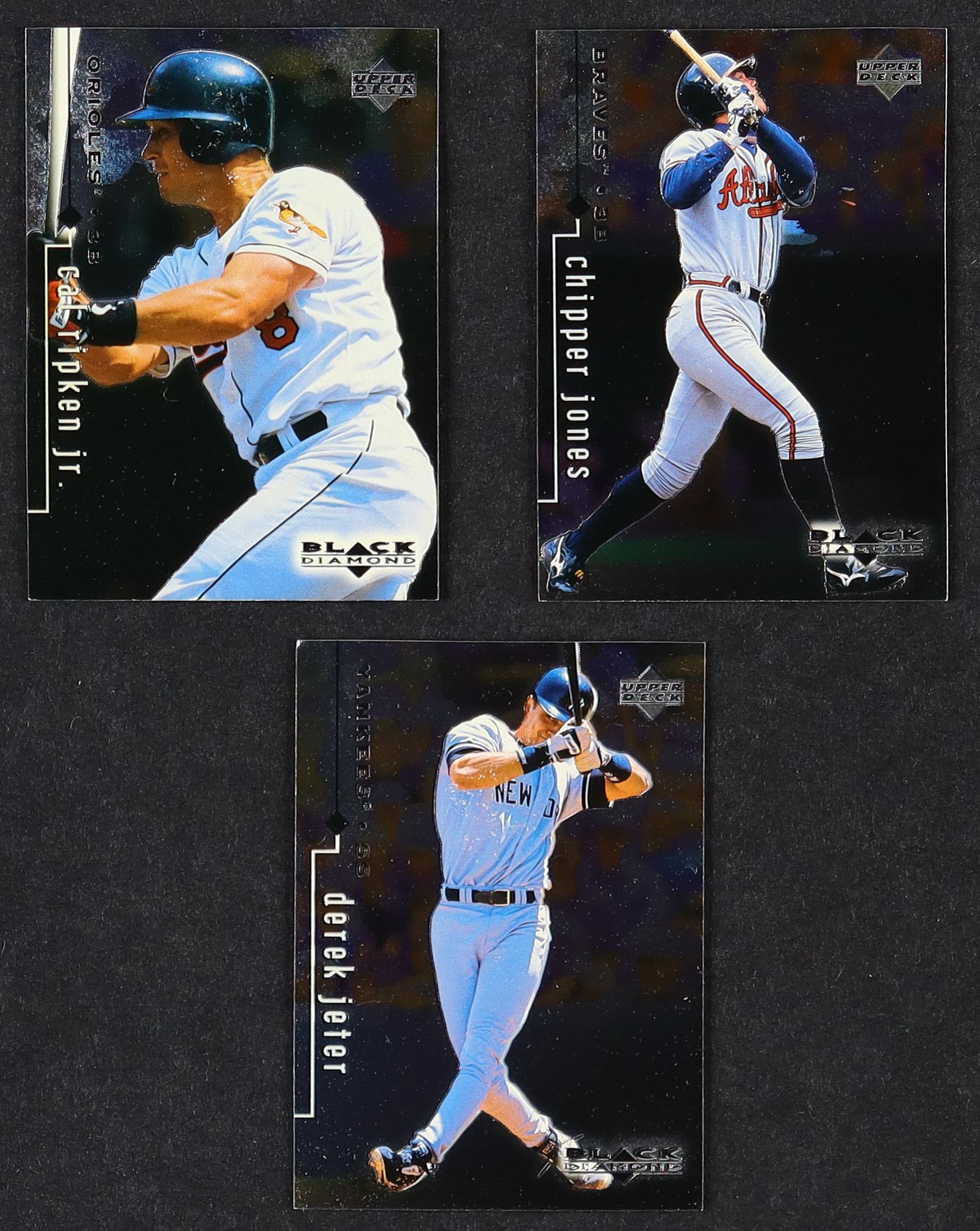 1999 Upper Deck Black Diamond Baseball Complete Set of (120) Cards with ...