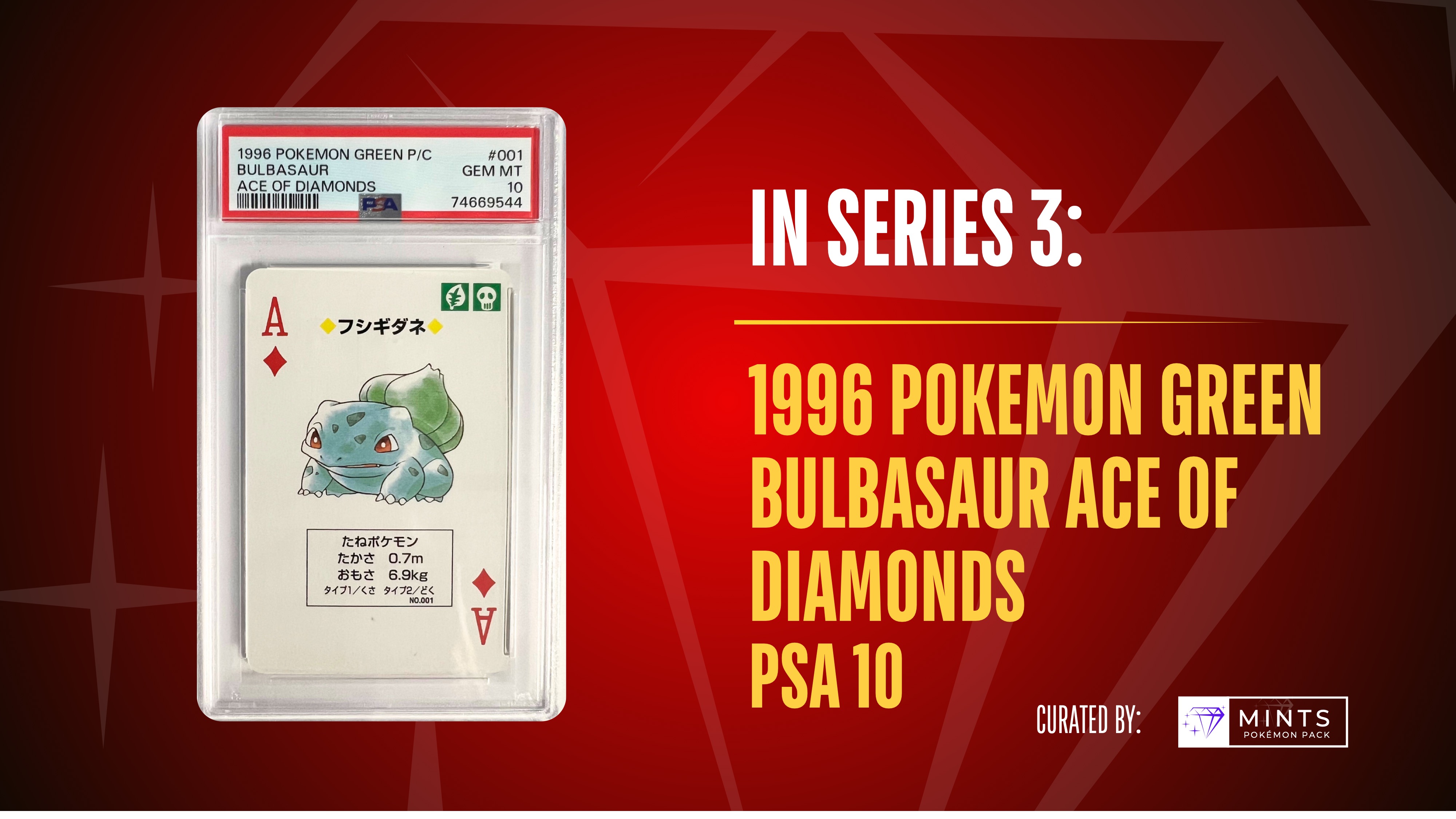 Mints PSA Graded Pokemon Series 3 Mystery Pack | Pristine Auction