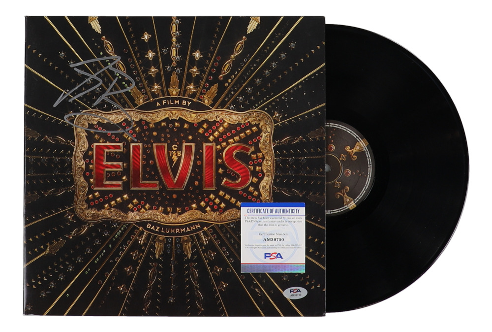 Austin Butler Signed "Elvis" Vinyl Record Album (PSA) | Pristine Auction