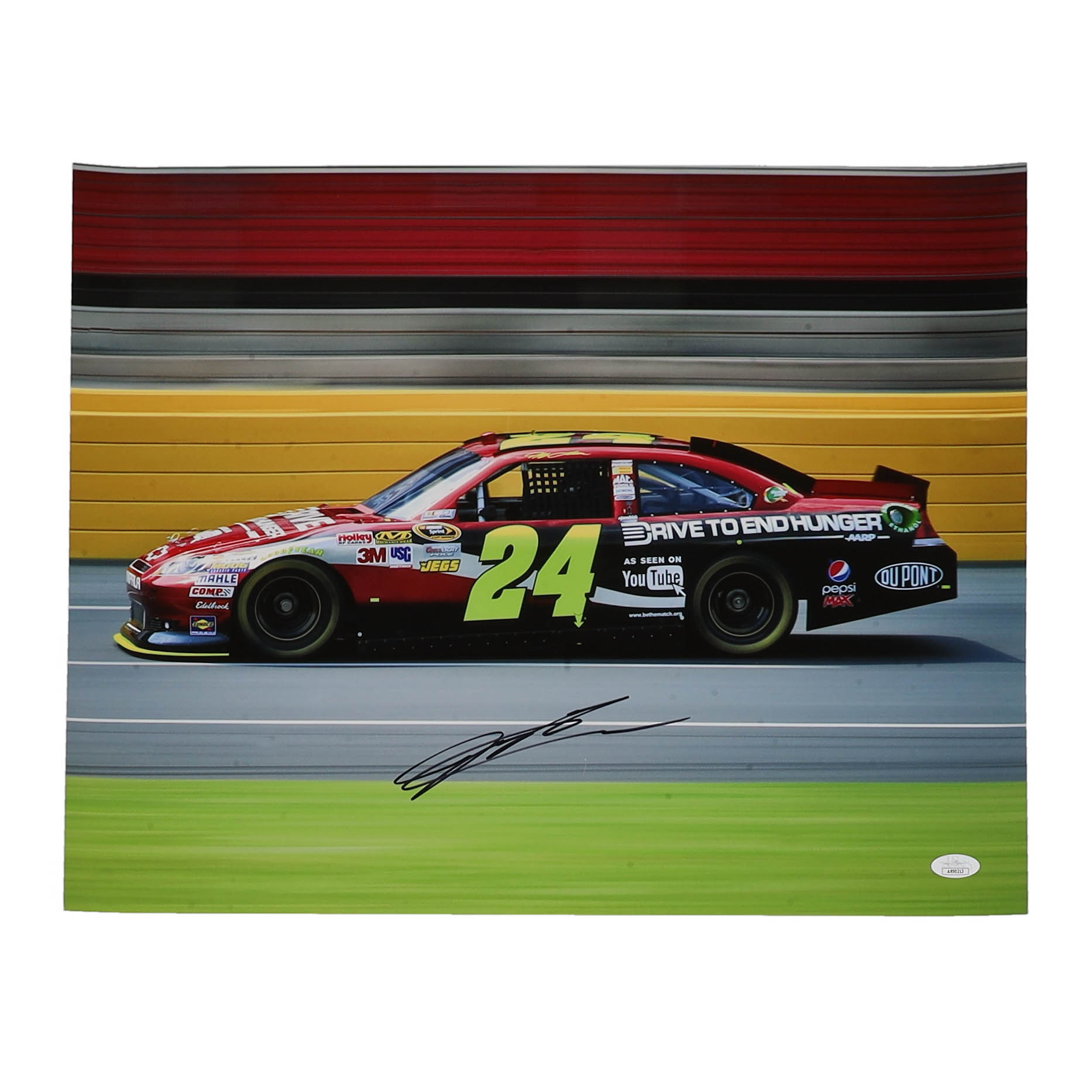 Jeff Gordon Signed NASCAR 16x20 Photo (JSA) | Pristine Auction