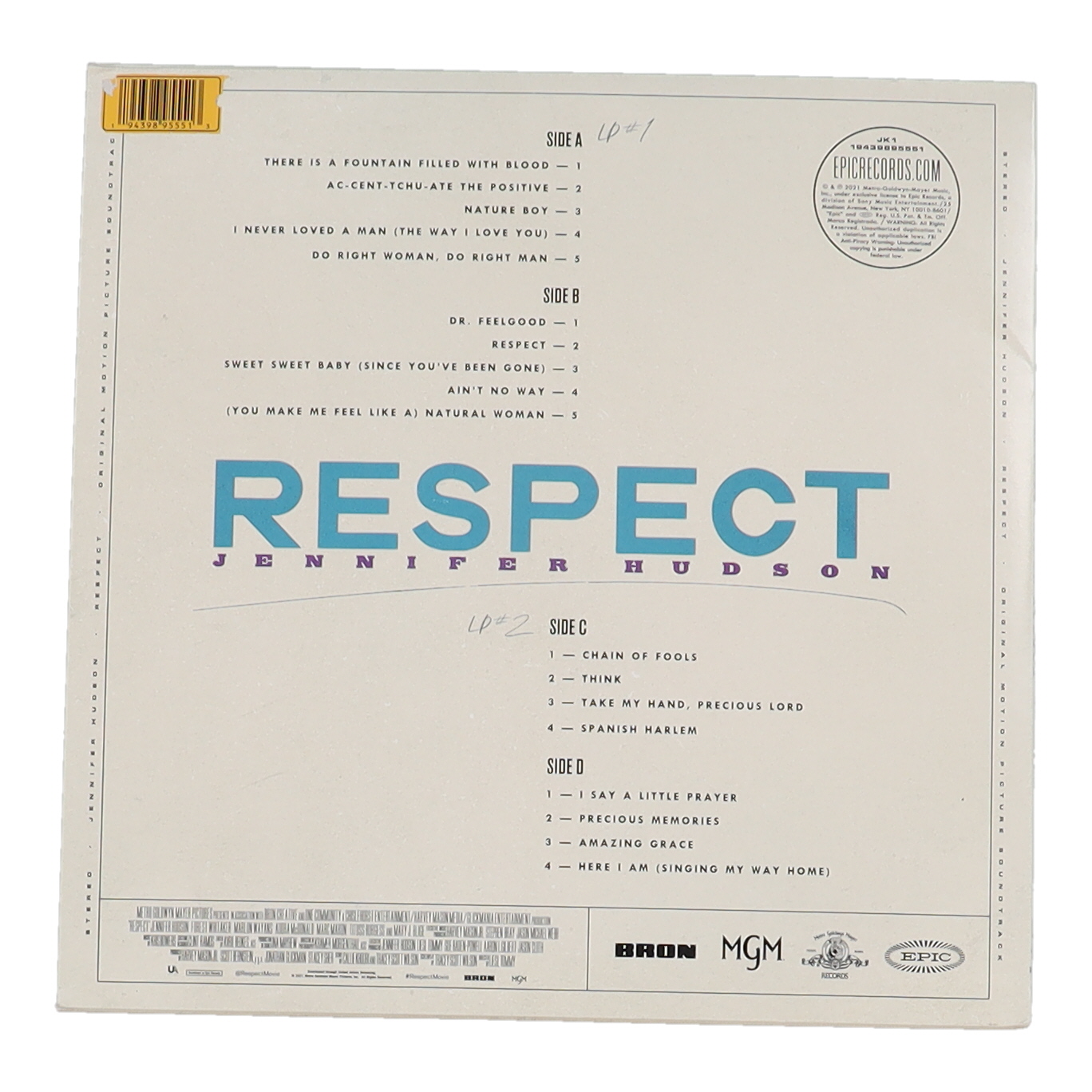 Jennifer Hudson Signed "Respect" Vinyl Record Album (PSA) | Pristine ...
