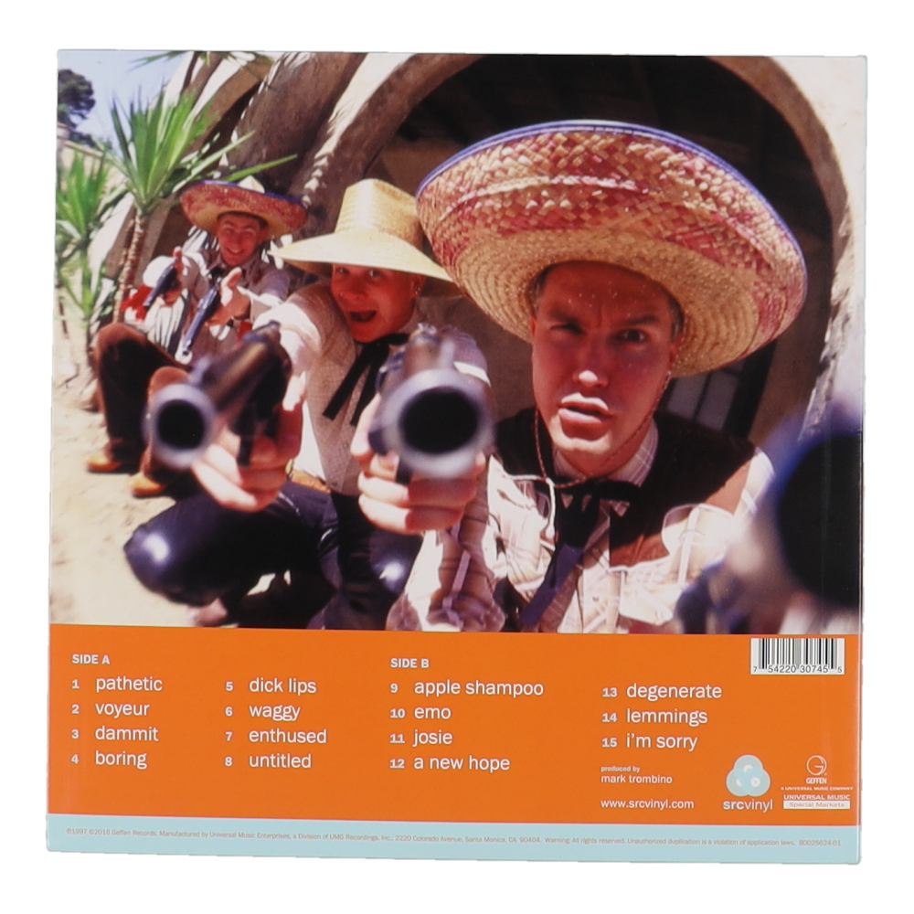 Travis Barker Signed Blink 182 "Dude Ranch" Vinyl Record Album ...