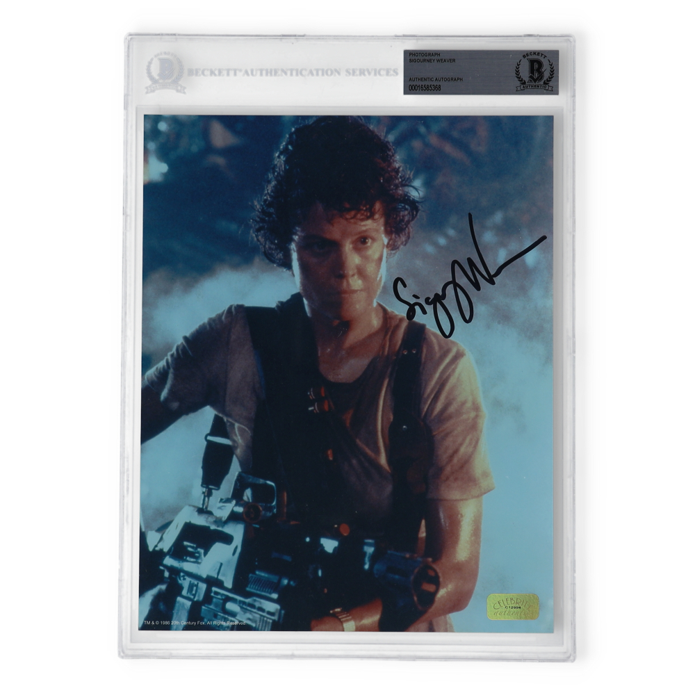 Sigourney Weaver Signed "Alien" 8x10 Photo (BAS) | Pristine Auction