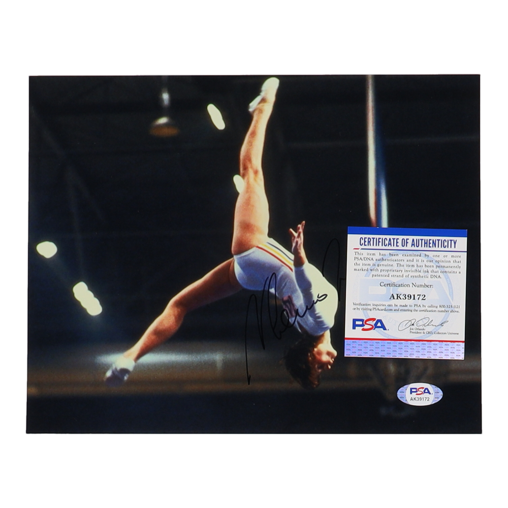 Nadia Comaneci Signed Team Romania 8x10 Photo (PSA) | Pristine Auction