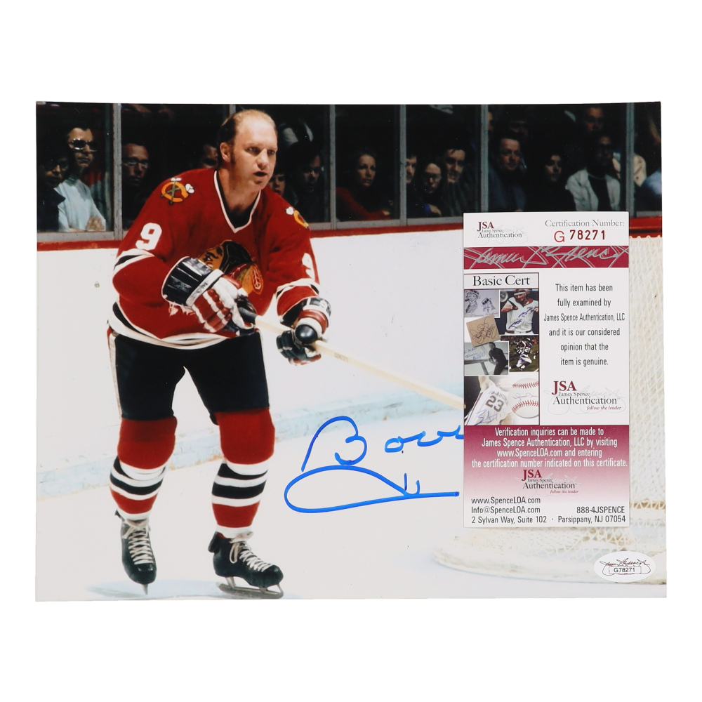 Bobby Hull Signed Blackhawks 8x10 Photo (JSA) | Pristine Auction