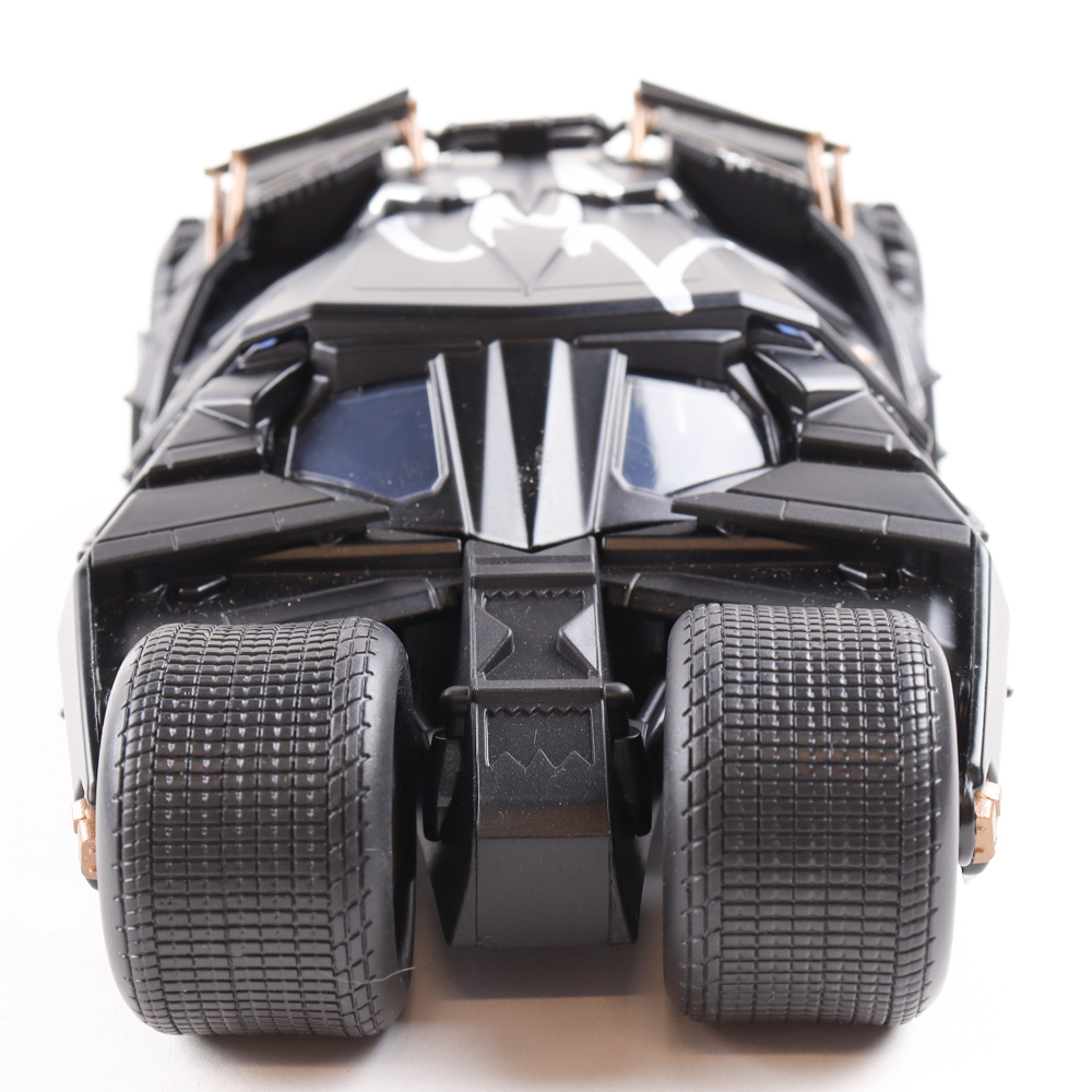 Christian Bale Signed "The Dark Knight" 1:32 Batmobile Metals Die-Cast ...