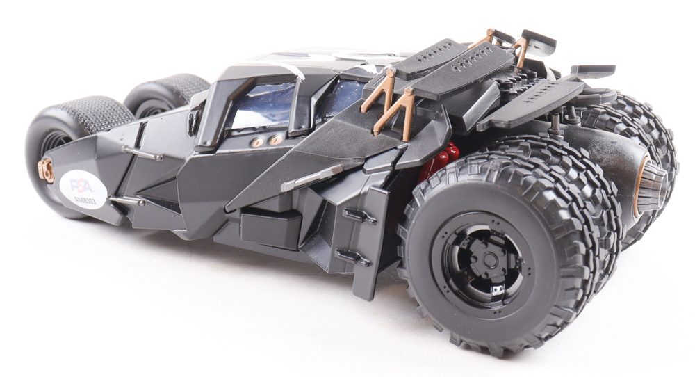 Christian Bale Signed "The Dark Knight" 1:32 Batmobile Metals Die-Cast ...