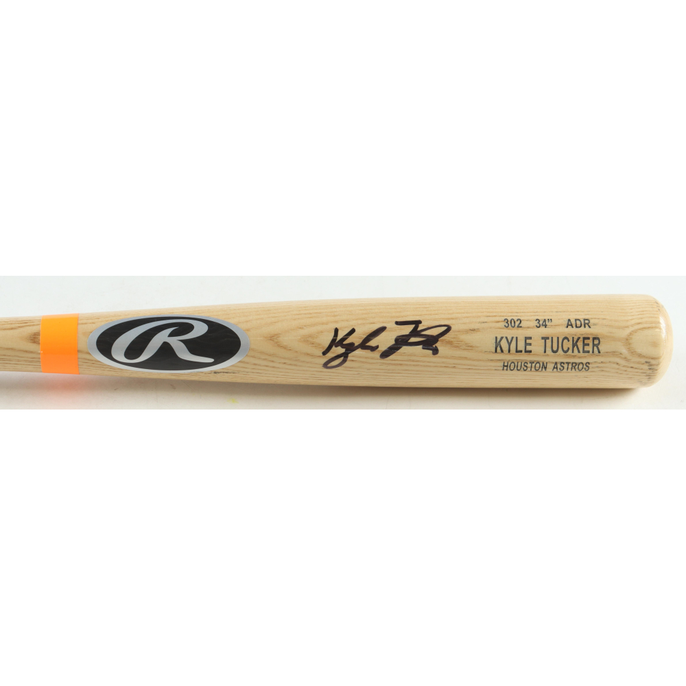 Kyle Tucker Signed Rawlings Player Model Baseball Bat (Beckett ...