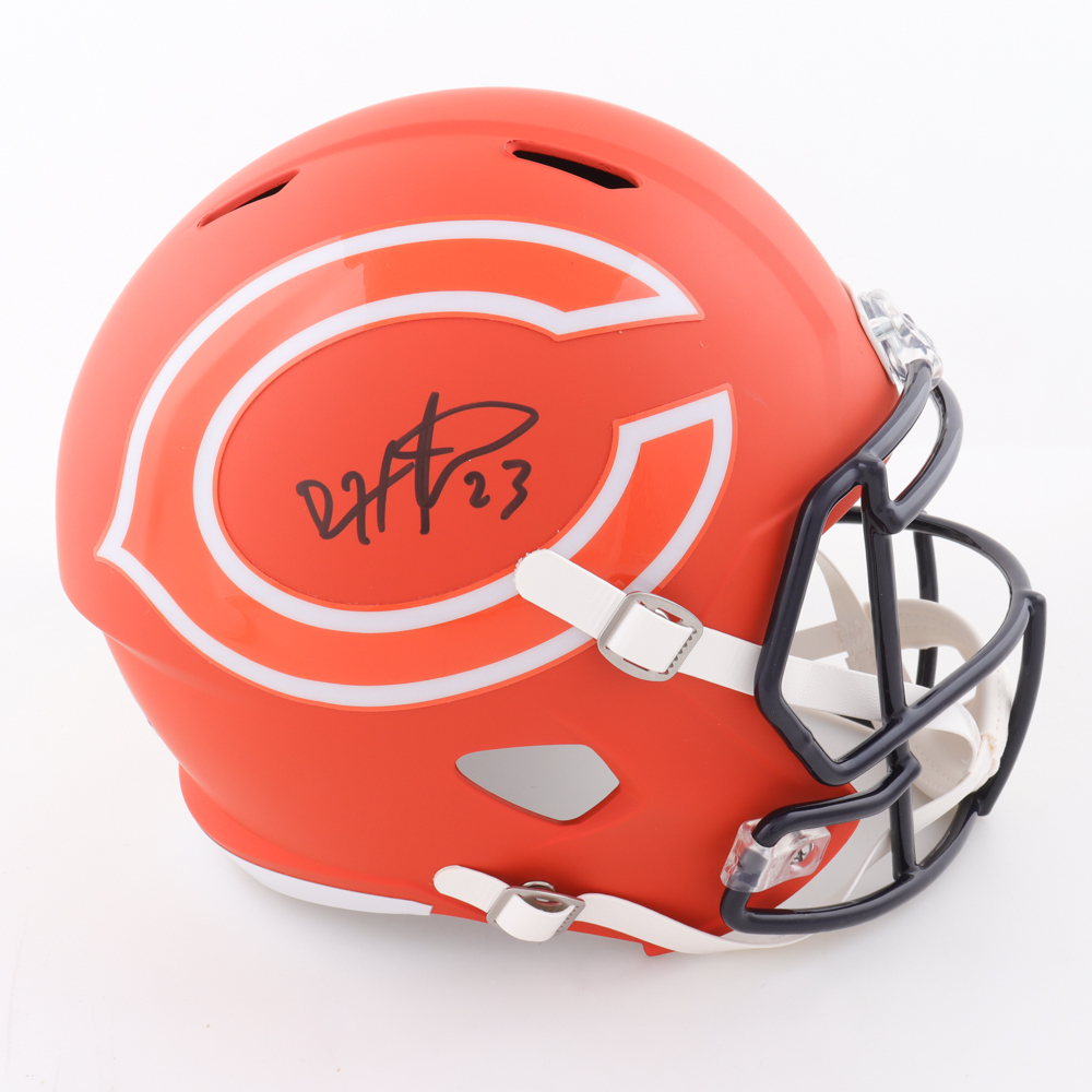 Devin Hester Signed Bears Full-Size AMP Alternate Speed Helmet (Beckett ...
