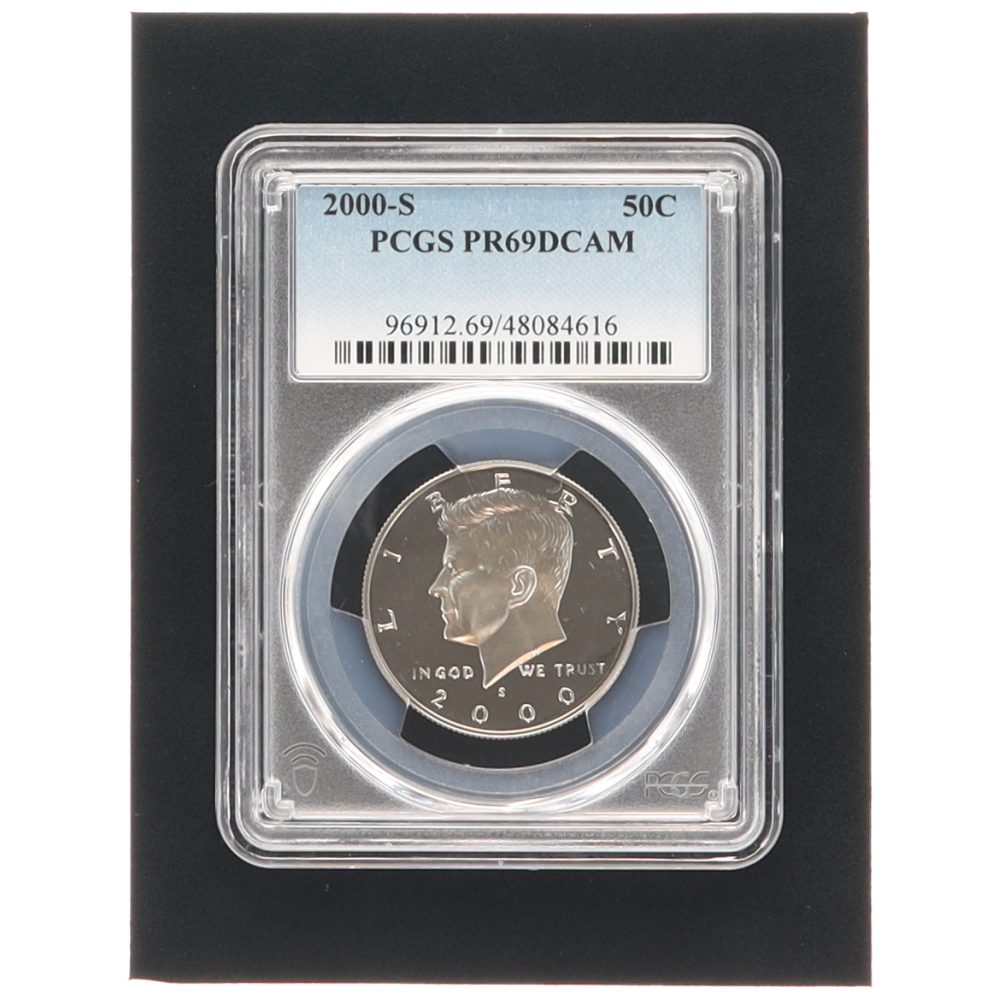 2000-S Proof Kennedy Half Dollar (PCGS PR69DCAM) | Pristine Auction