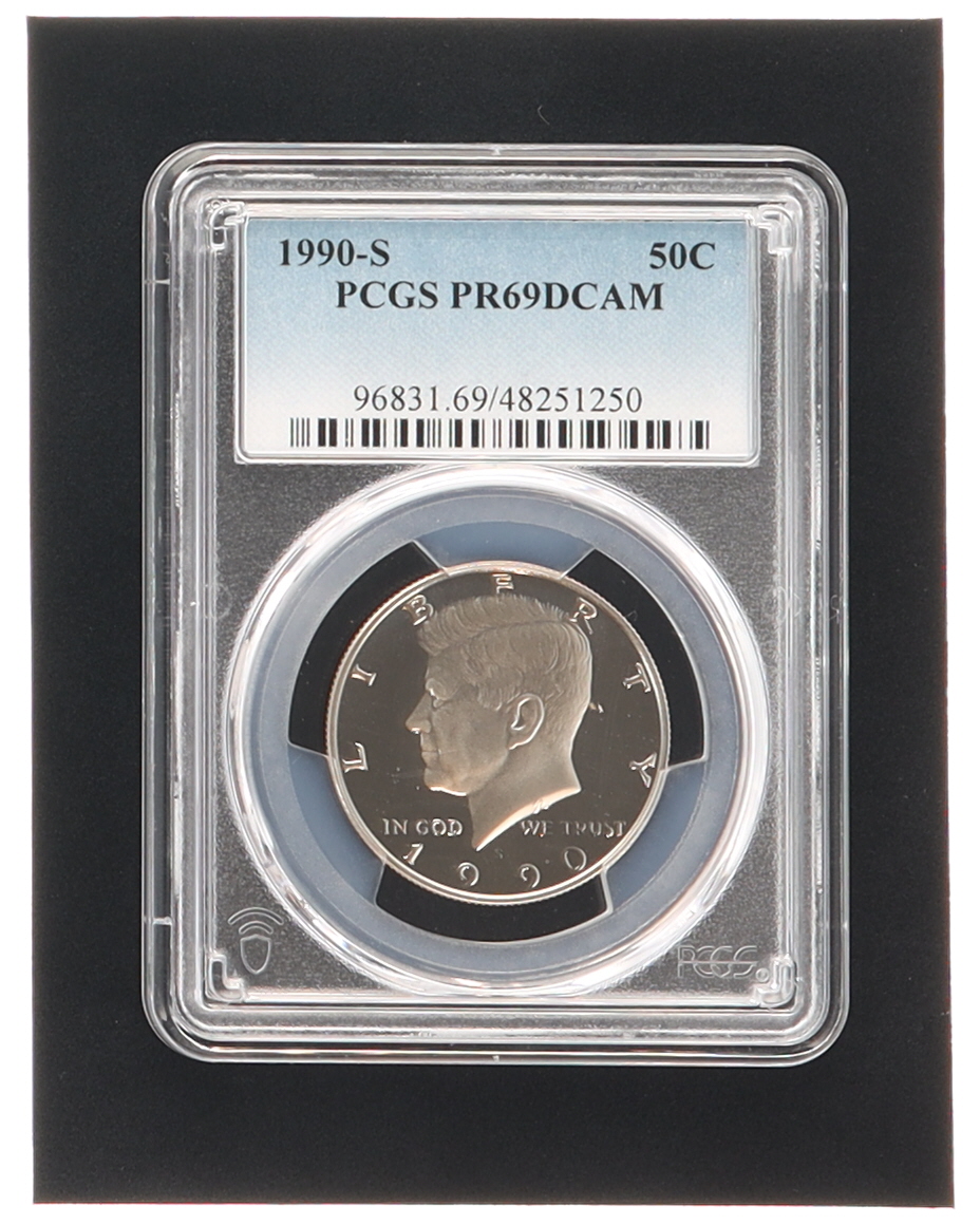 1990-S Proof Kennedy Half Dollar (PCGS PR69DCAM) | Pristine Auction