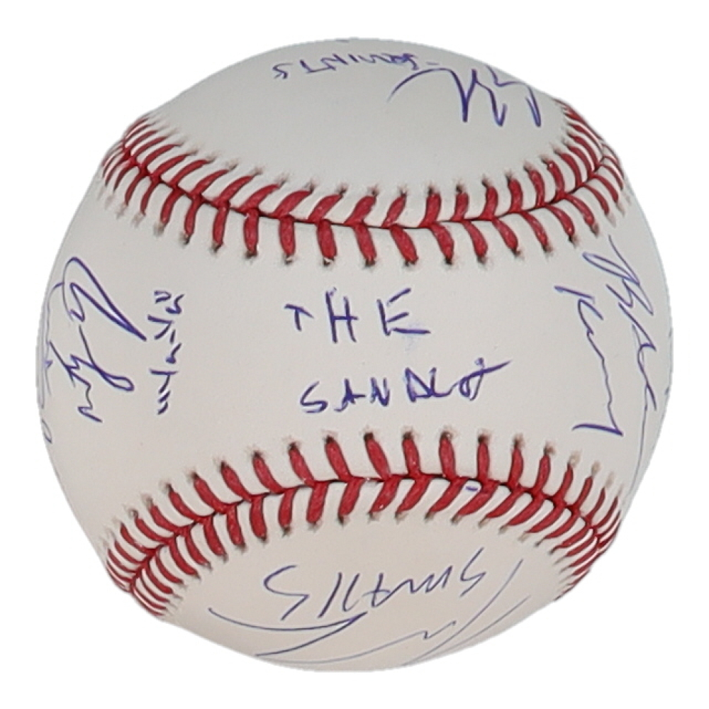"The Sandlot" OML Baseball Signed by (6) Including Tom Guiry, Chauncey ...