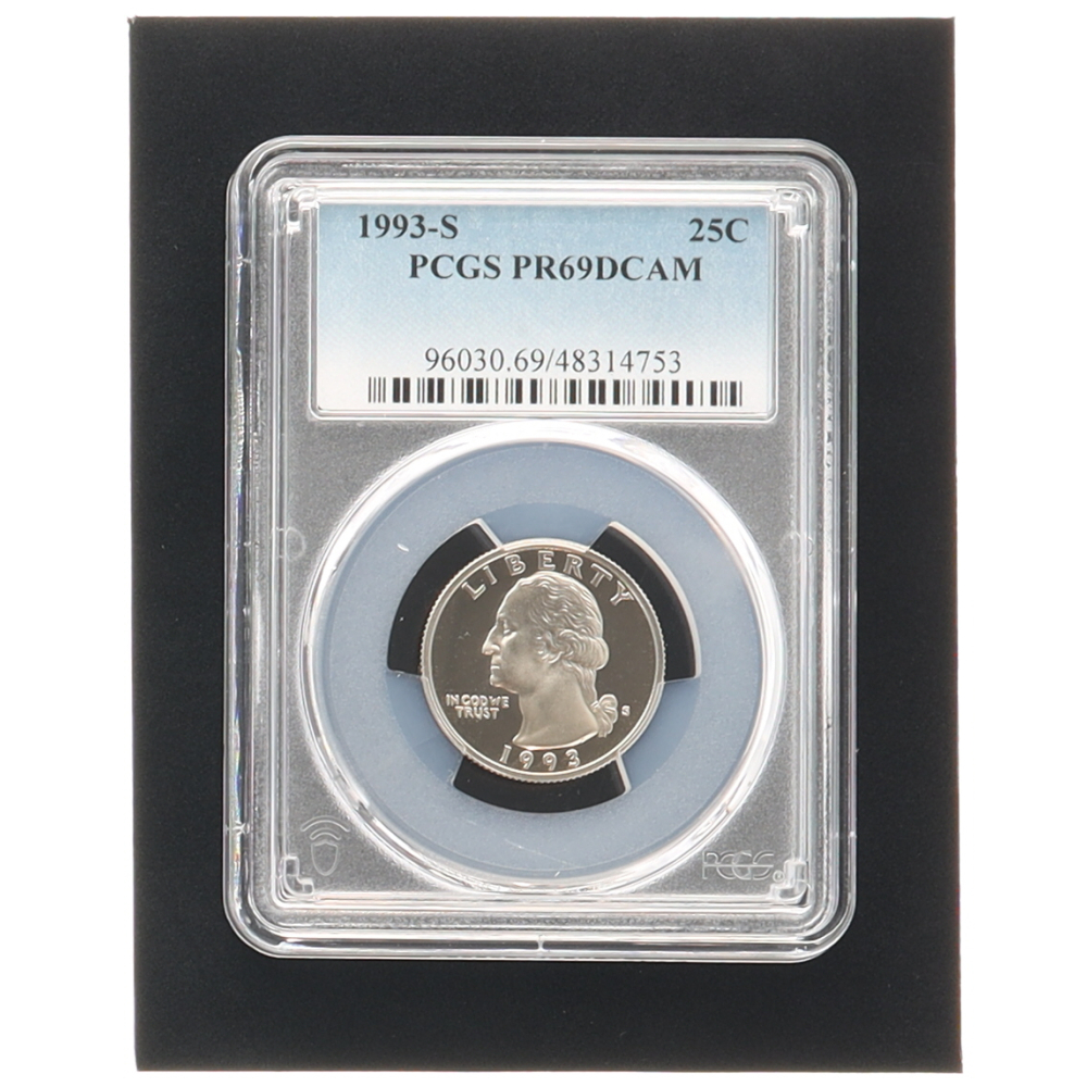 1993-S Proof Washington Quarter (PCGS PR69DCAM) | Pristine Auction