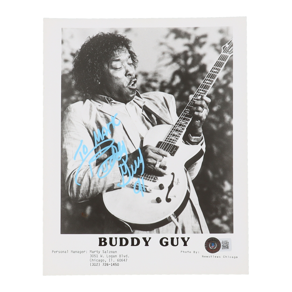 Buddy Guy Signed 8x10 Photo (Beckett) | Pristine Auction