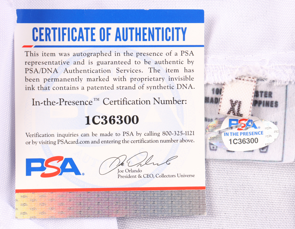 Larry Thomas Signed "Seinfeld" Chef Coat Uniform Inscribed "No Soup For ...