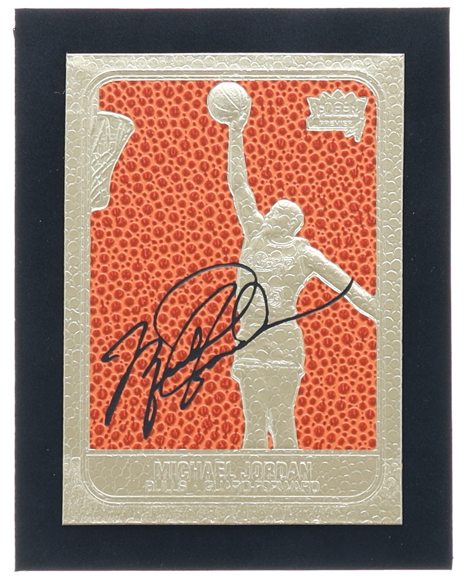 Michael Jordan 1997 Fleer Feel the Game 23KT Gold Card #8598 | Pristine ...