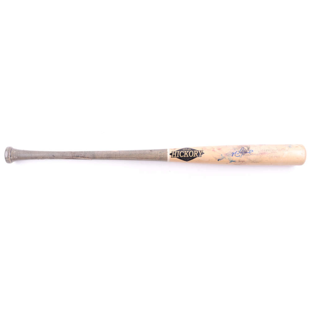 Mark Grace Signed Old Hickory Game-Used Baseball Bat (JSA) | Pristine ...