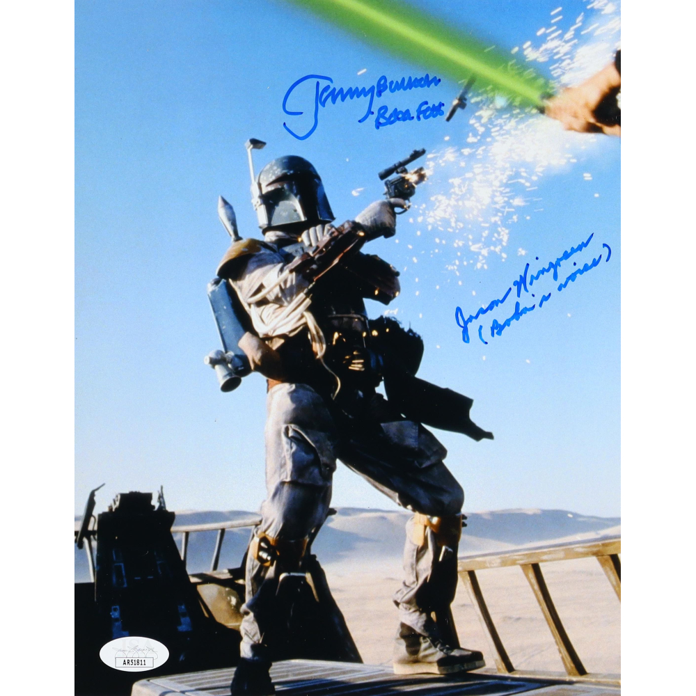 Jeremy Bulloch & Jason Wingreen Signed "Star Wars: Episode VI - Return ...