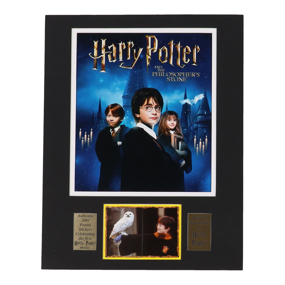 "Harry Potter and the Philosopher's Stone" Custom Matted Print with (2 ...
