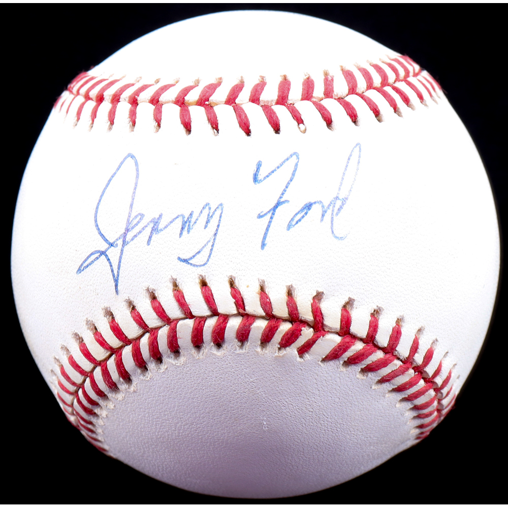 Gerald Ford Signed ONL Baseball (Beckett) | Pristine Auction