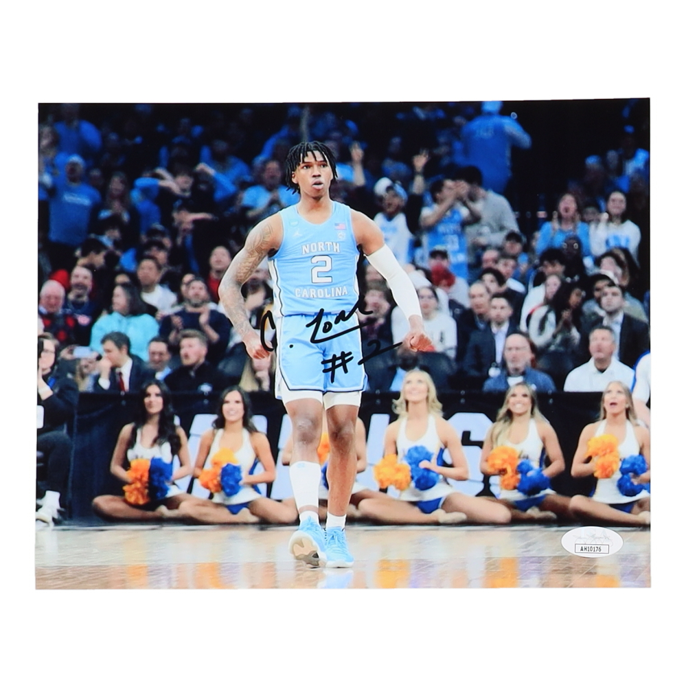 Caleb Love Signed North Carolina Tar Heels 8x10 Photo (JSA) | Pristine ...