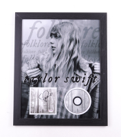 Taylor Swift Signed Custom Framed "Folklore" CD Album Insert Display ...