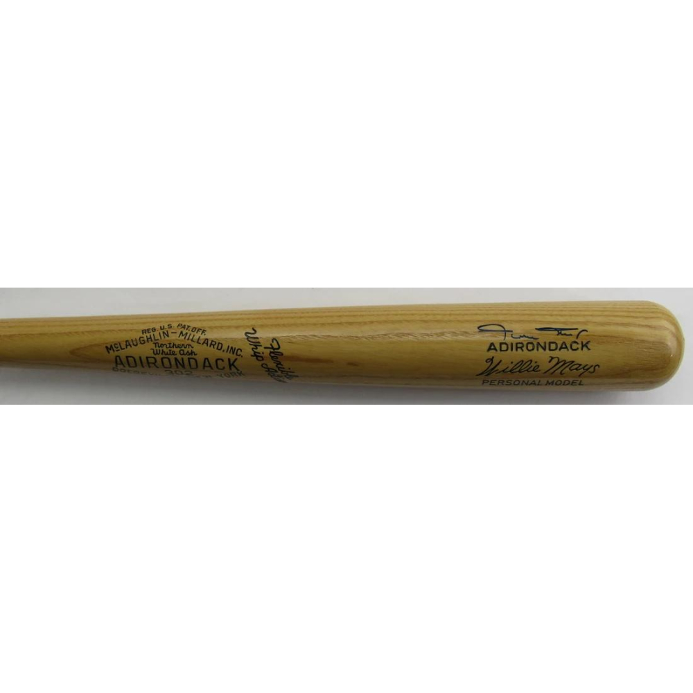 Willie Mays Signed Adirondack Personal Model Baseball Bat (PSA ...
