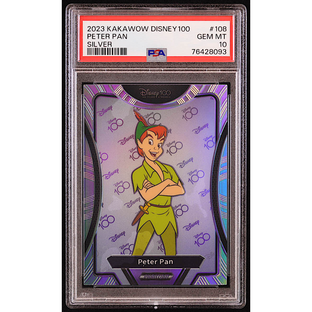 Peter Pan 2023 Kakawow Phantom Disney 100 Years of Wonder Holo Silver # ...