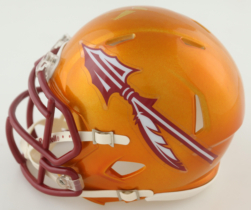 Rodney Hampton Signed Florida State Seminoles Flash Alternate Speed ...