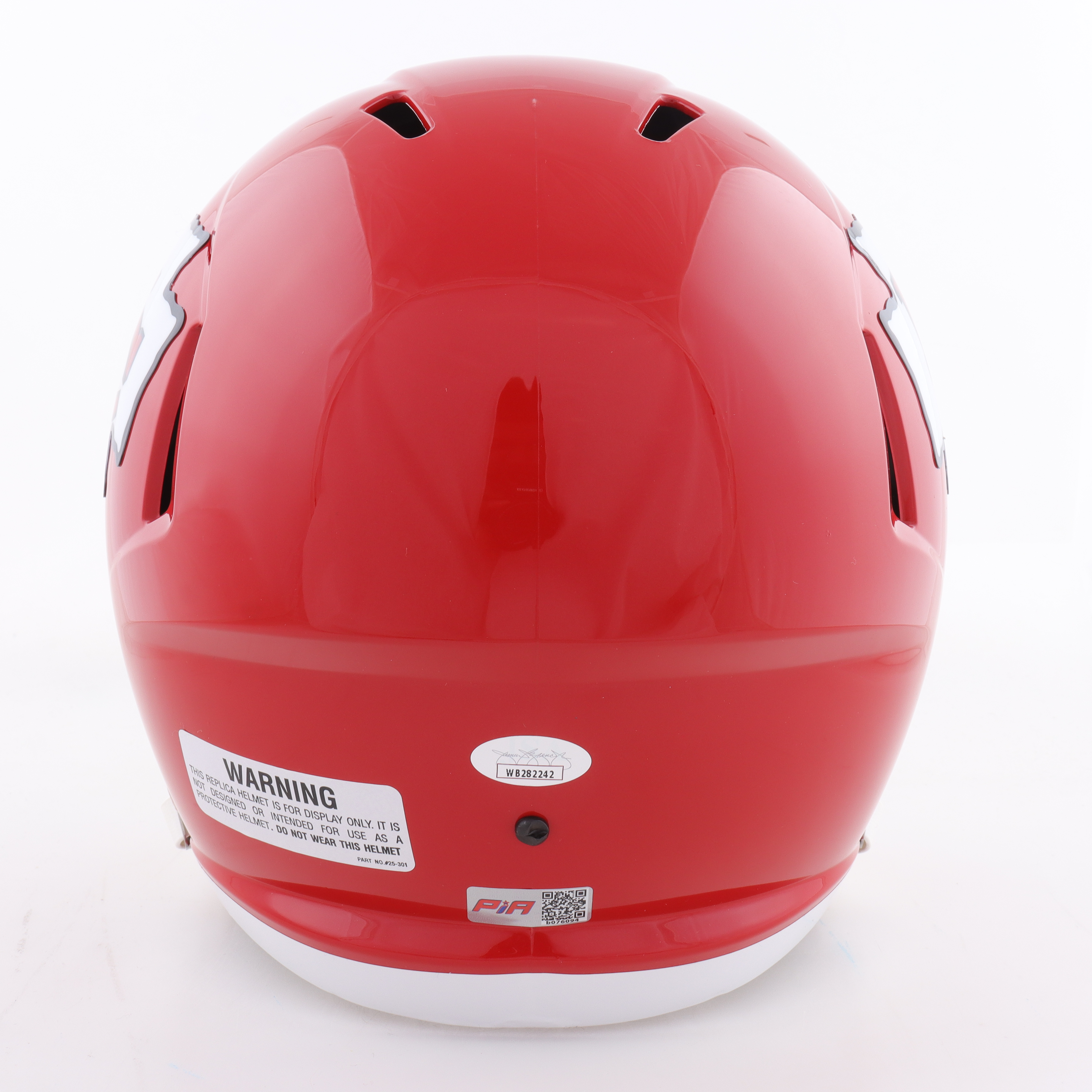 Isiah Pacheco Signed Chiefs Full-Size Speed Helmet (JSA & PIA ...