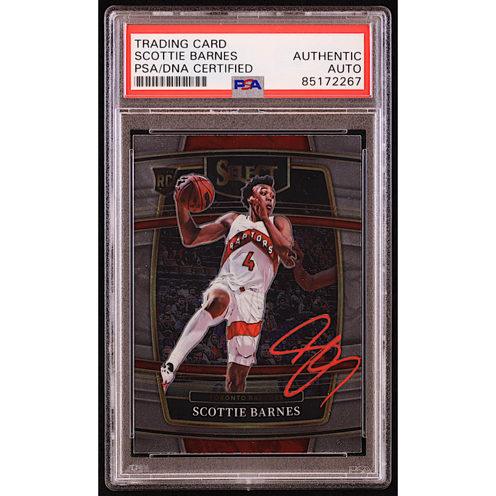 Scottie Barnes Signed 2021-22 Select #74 RC (PSA) | Pristine Auction