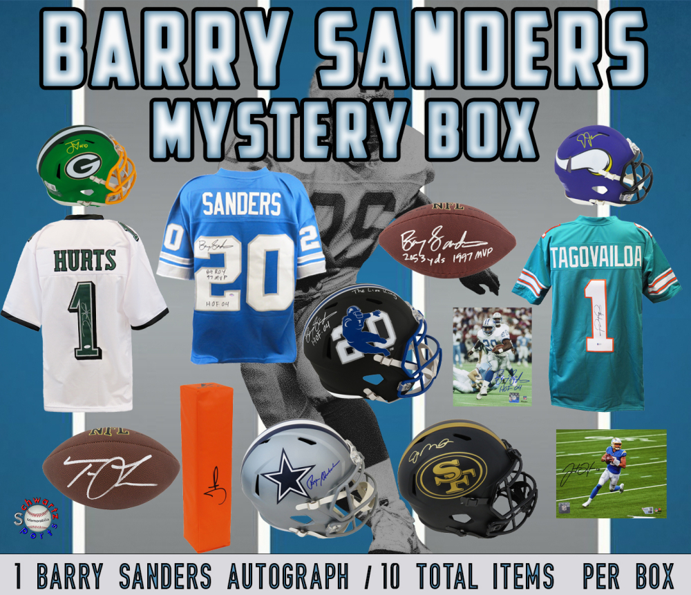 THE BARRY BOX (10 Signed Items Per Box!!) - Series 2 Mystery Box ...