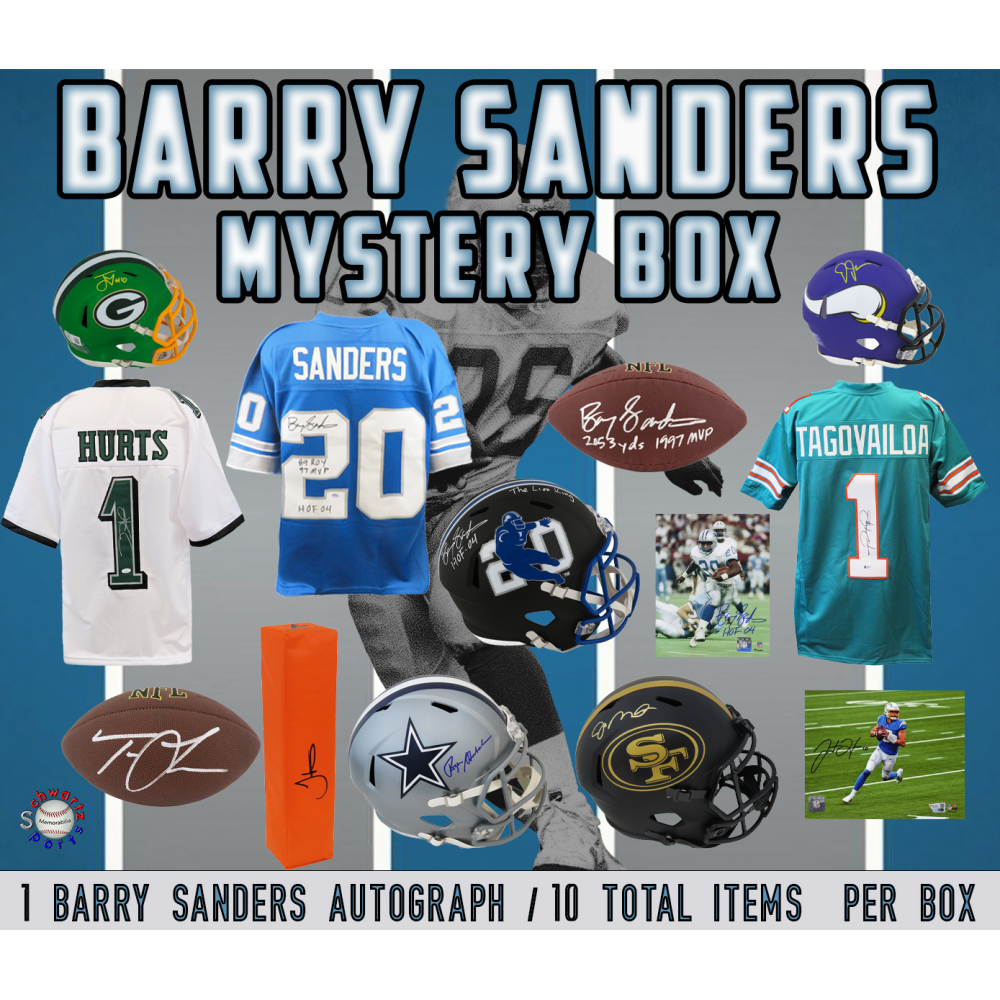 THE BARRY BOX (10 Signed Items Per Box!!) - Series 2 Mystery Box ...