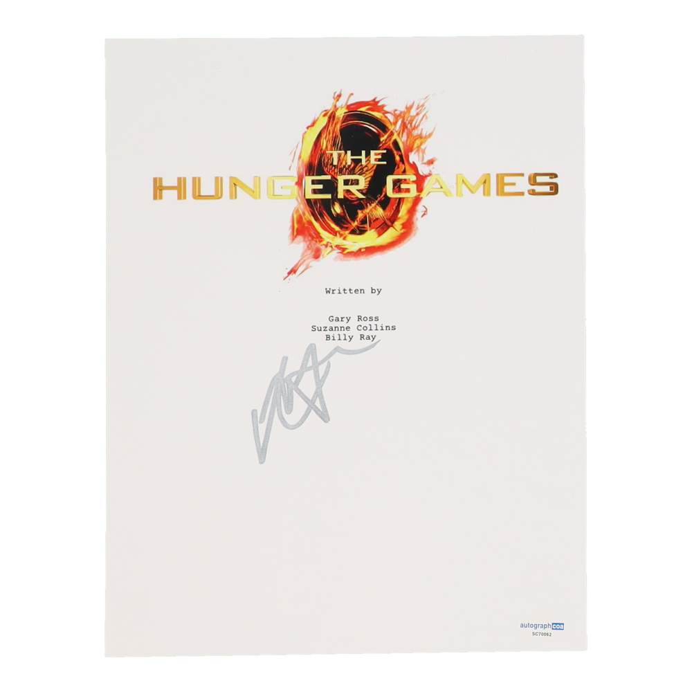 Amandla Stenberg Signed "The Hunger Games" 8x10 Script Cover (ACOA ...
