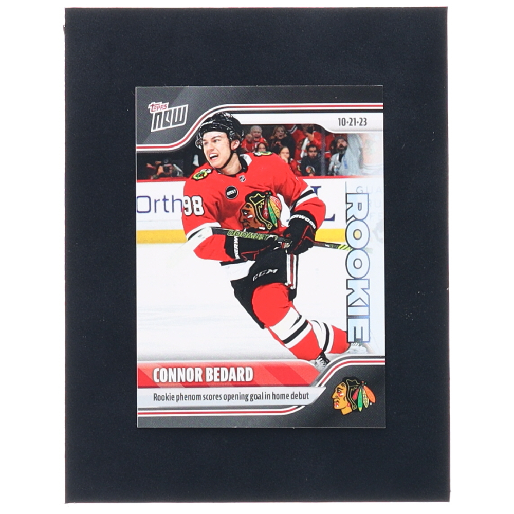 Connor Bedard 2023-24 Topps Now Stickers #15 RC | Pristine Auction
