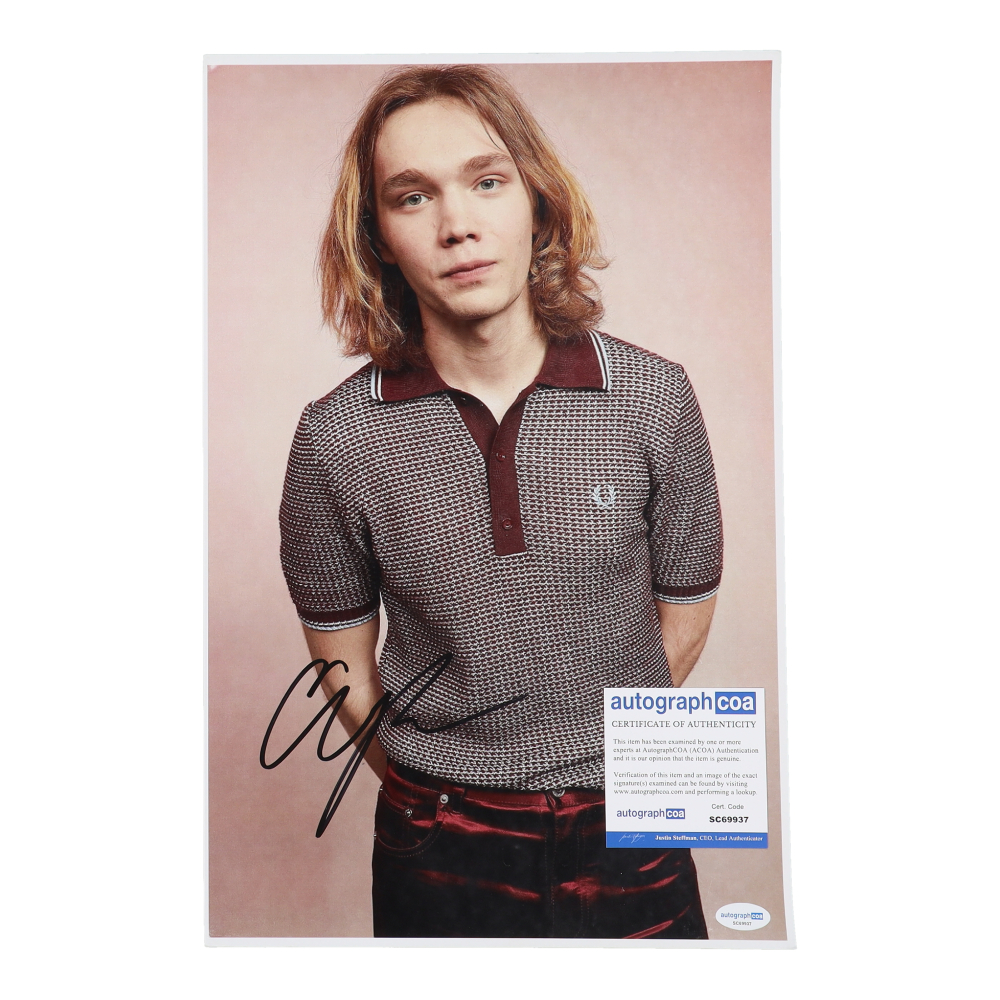 Charlie Plummer Signed 11x17 Photo (ACOA) | Pristine Auction