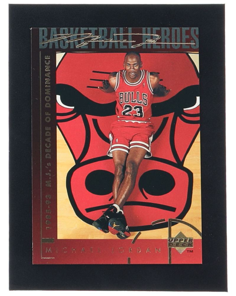 Michael Jordan 1994-95 Upper Deck Jordan Heroes #44 / 1984-93 Rare Air ...
