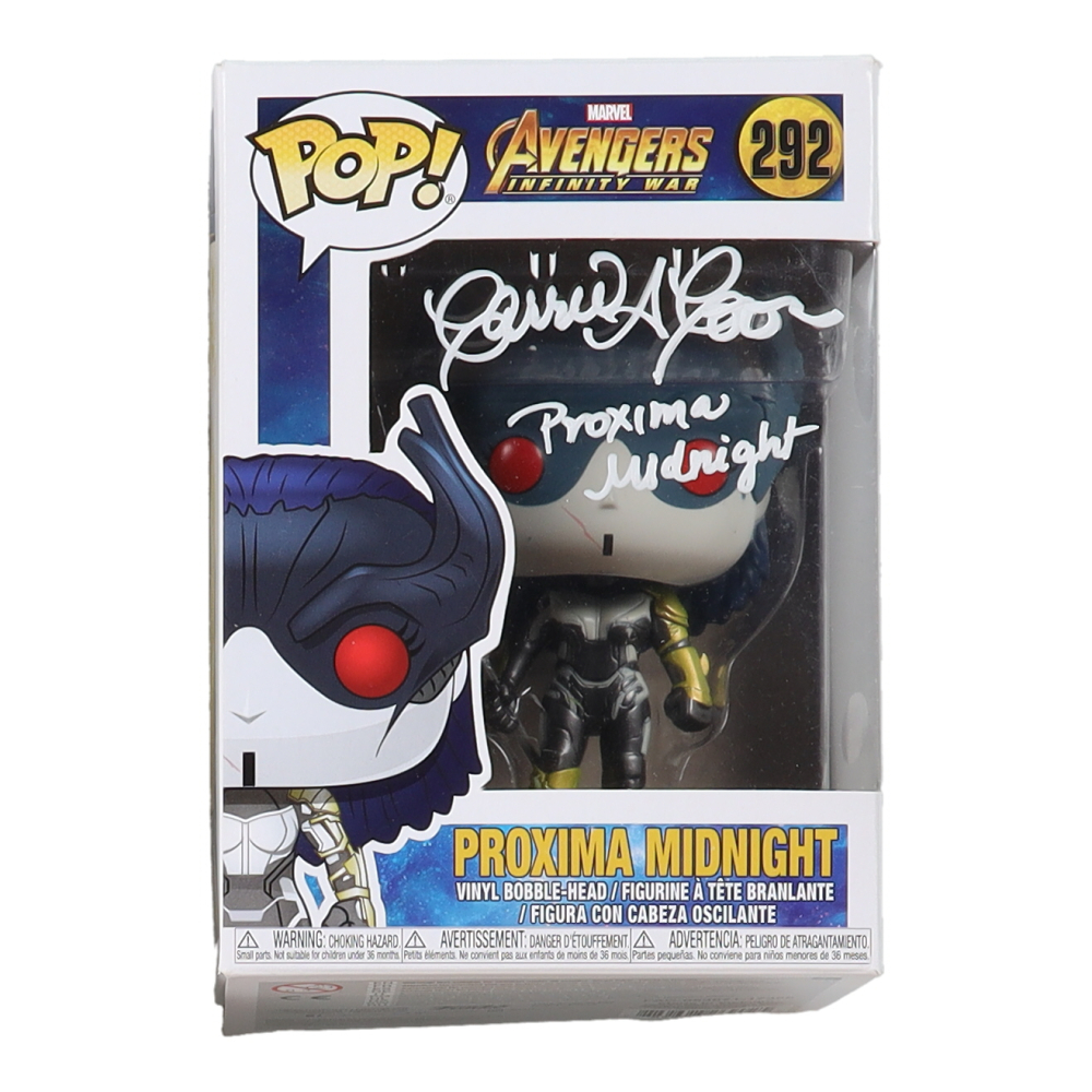 Carrie Coon Signed "Avengers Infinity War" #292 Proxima Midnight Funko ...