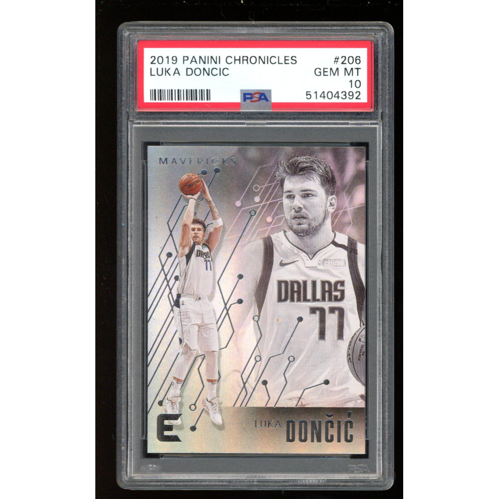 Luka Doncic 2019-20 Panini Chronicles #206 Essentials (PSA 10) | Pristine Auction