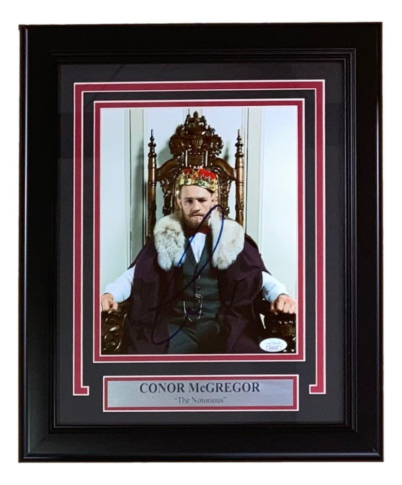 Conor McGregor Signed UFC Custom Framed Photo (JSA) | Pristine Auction