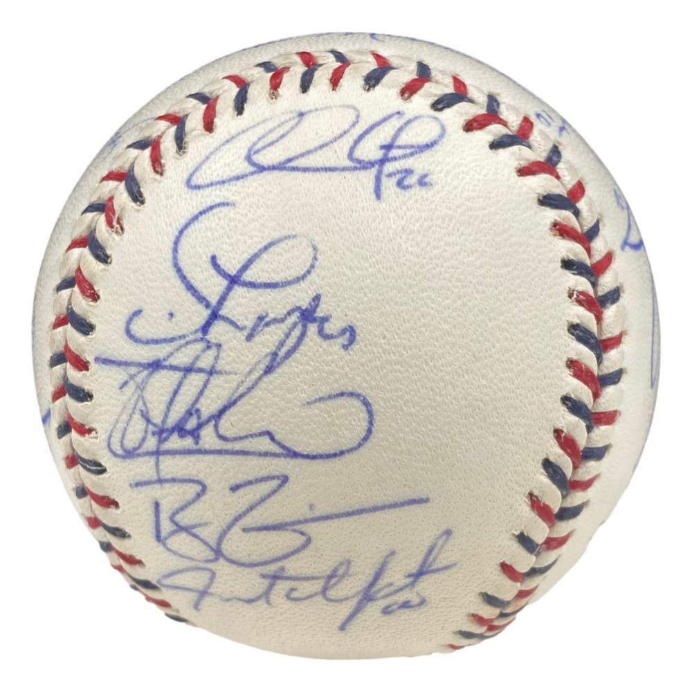 2009 All-Stars Baseball Signed By (23) with Chase Utley, Charlie Manuel ...