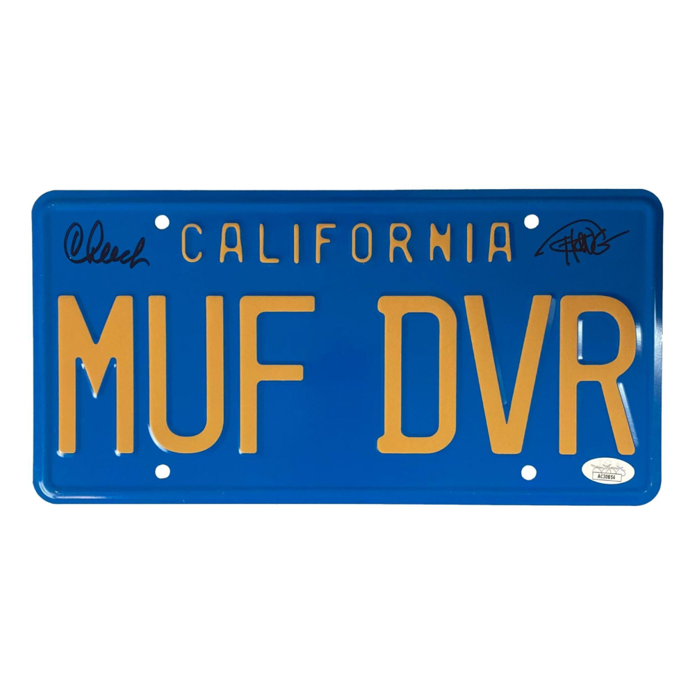 Cheech Marin & Tommy Chong Signed California License Plate (JSA ...