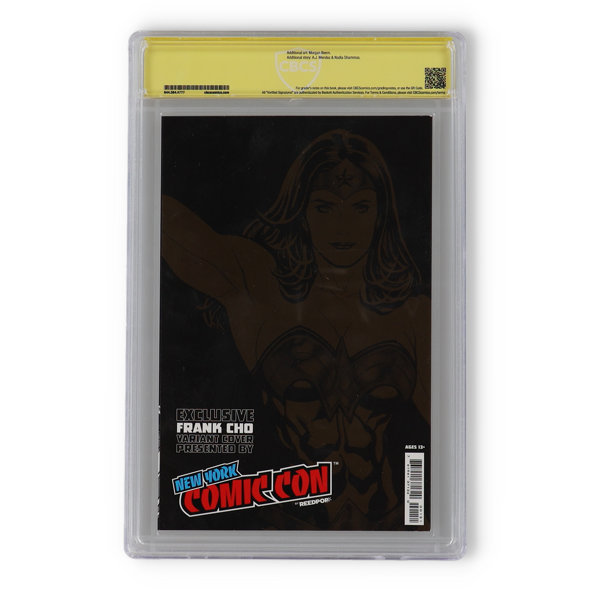 Frank Cho Signed 2021 "Wonder Woman Black & Gold" #1 DC Comic Book ...
