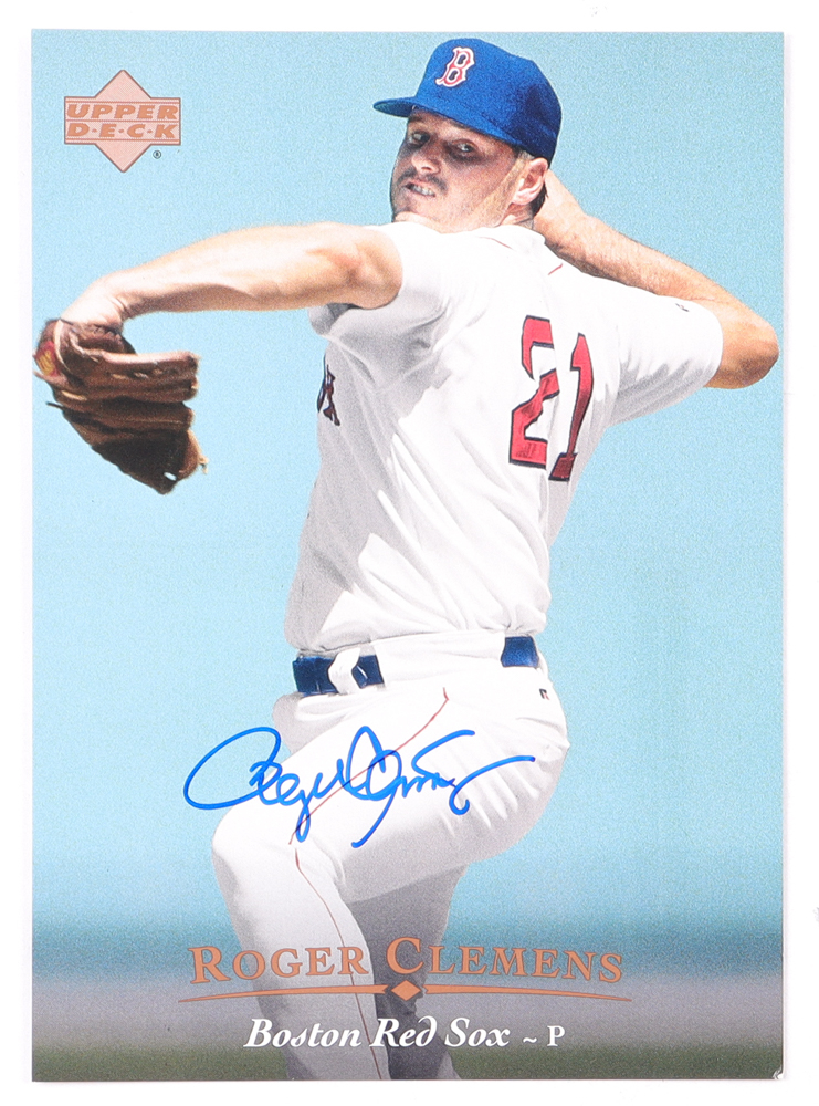 Roger Clemens Signed 1995 Upper Deck #159 (UDA) | Pristine Auction